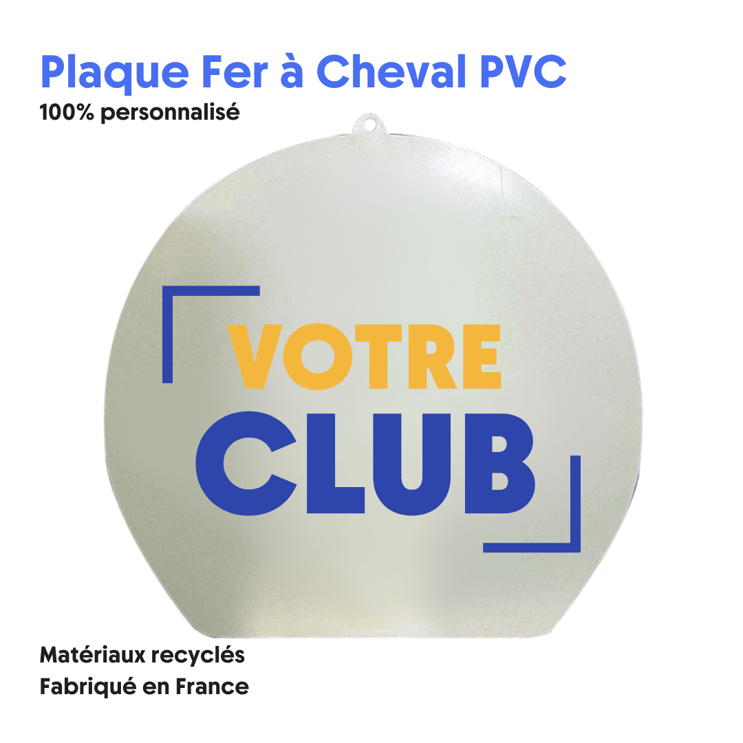 Plaque PVC - Fer à cheval - RCP020 - Blagapro
