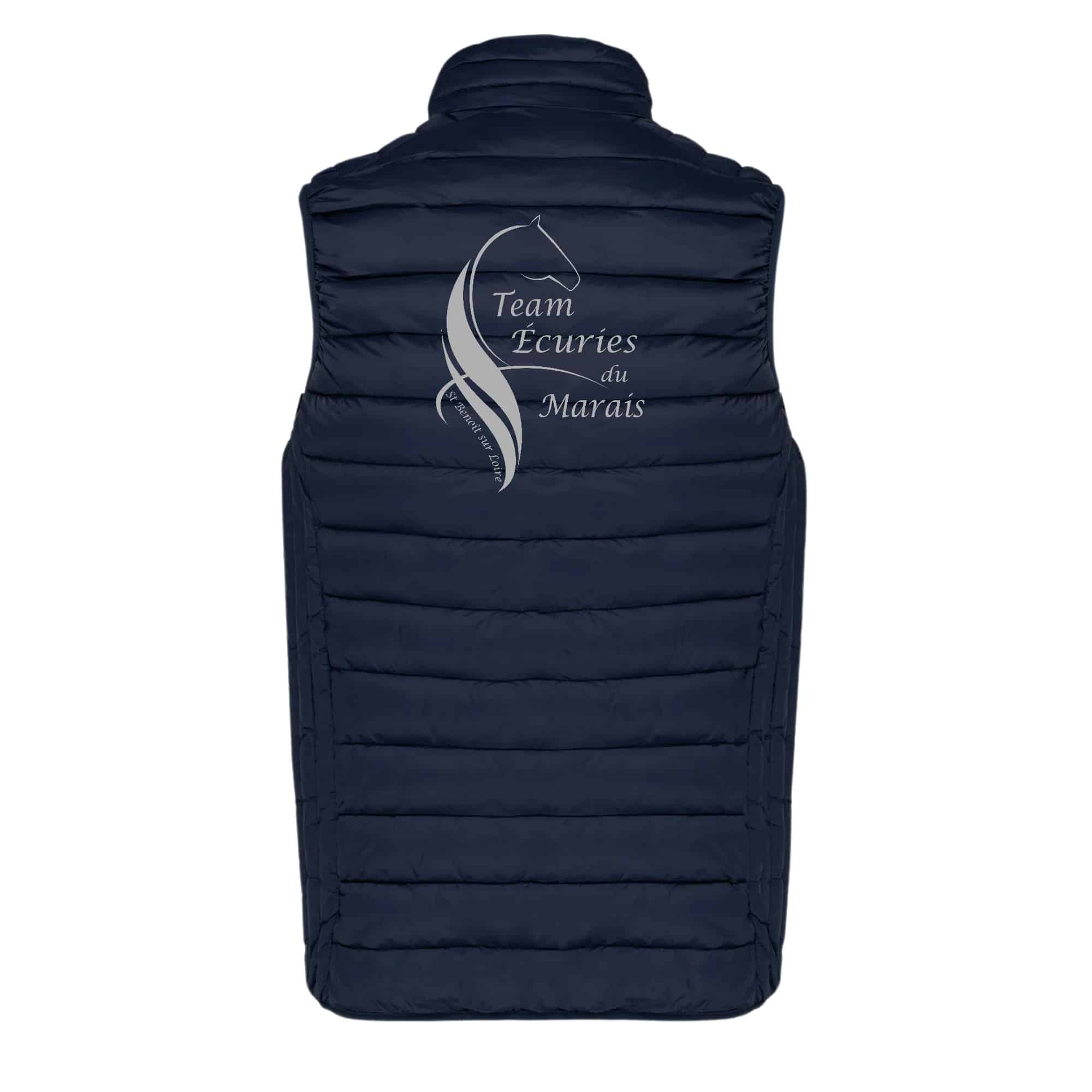 DOUDOUNE SANS MANCHES (femme) - Écuries du Marais - Navy - K6114 - Blagapro